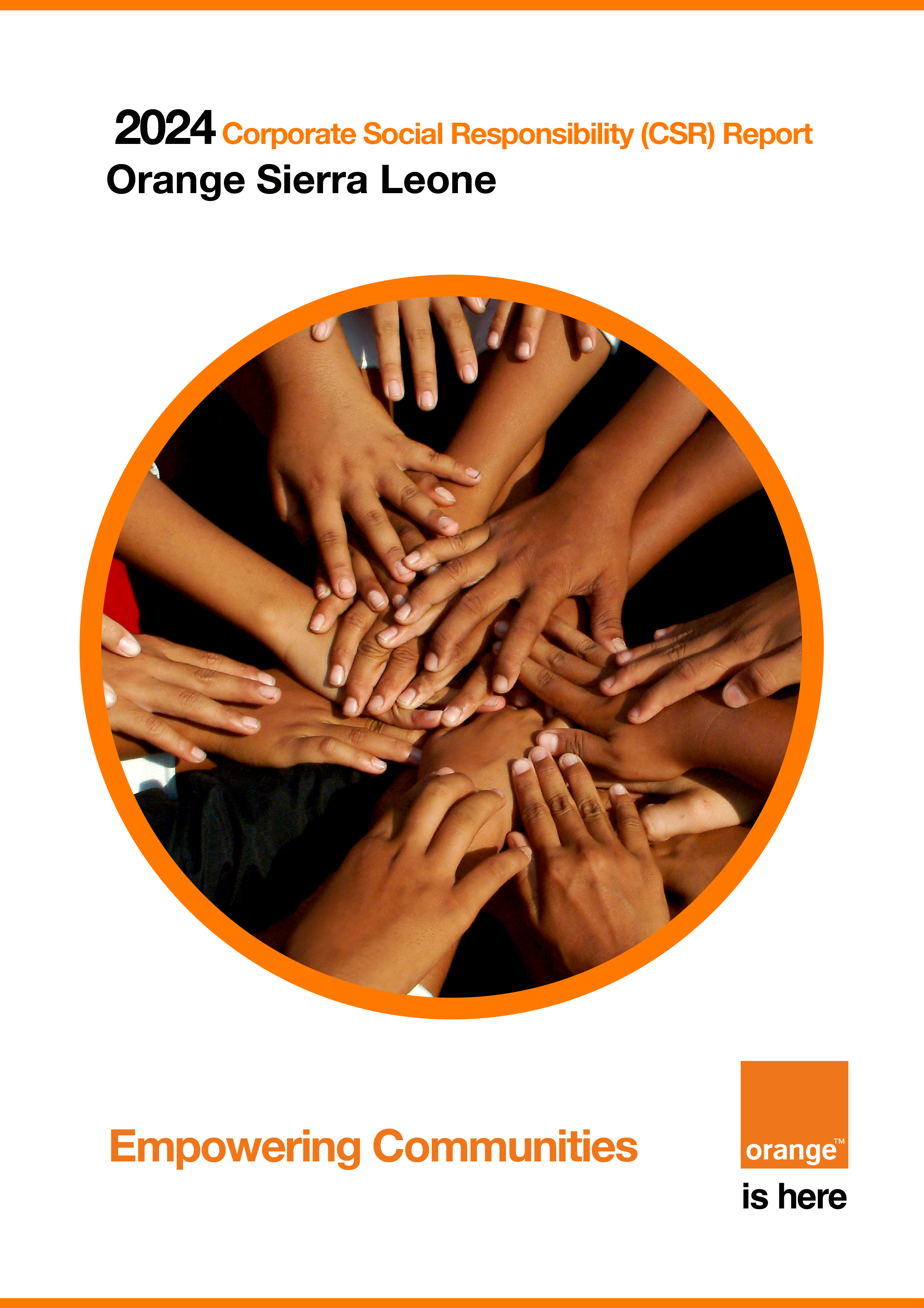 CSR Annual Report 2024 | Orange Sierra Leone